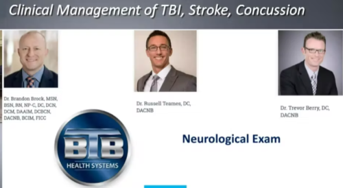 “Neurological Physical Examination – TBI and Concussion” – AIPIP